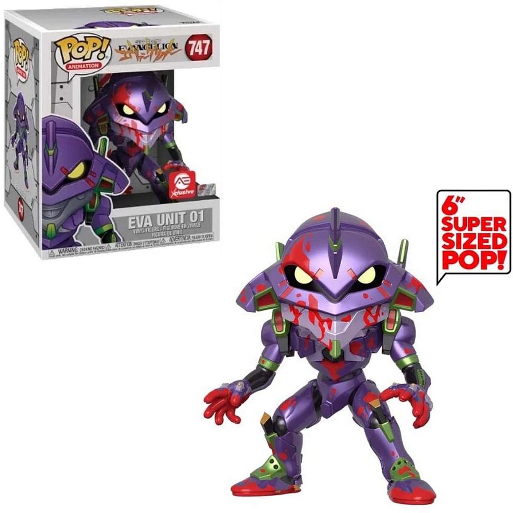 Funko Pop Evangelion 747 Eva Unit 01 Exclusive - Game Games - Loja de ...