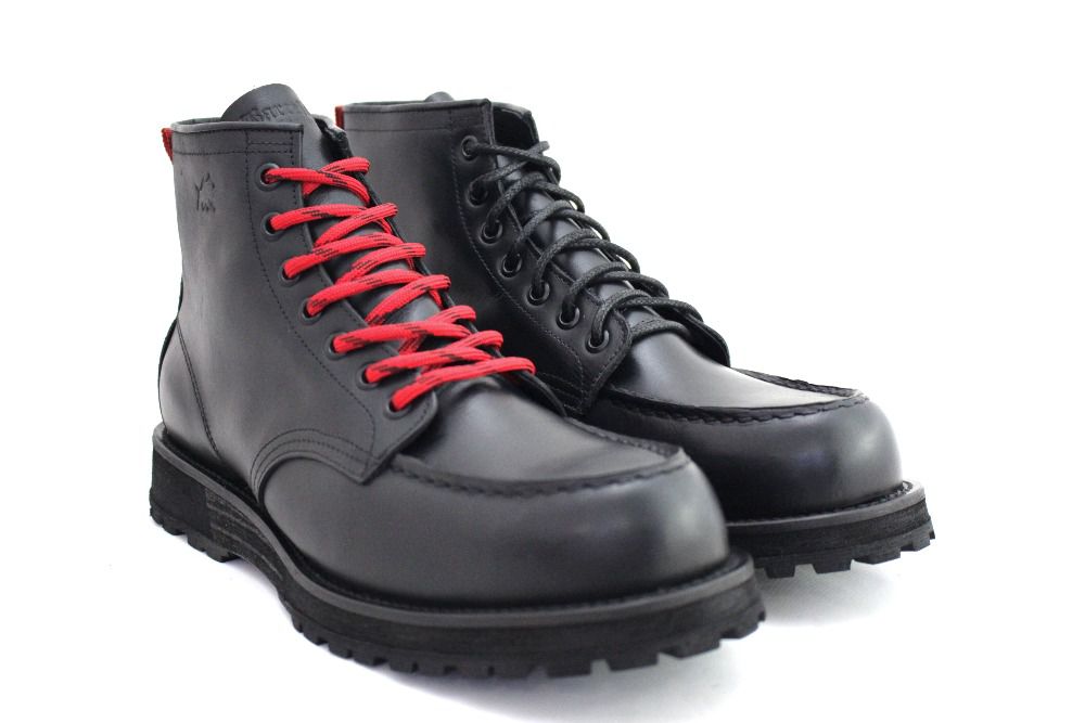 Bota Masculina Moc Toe Cano Médio Couro|Barcelona Design - Barcelona ...