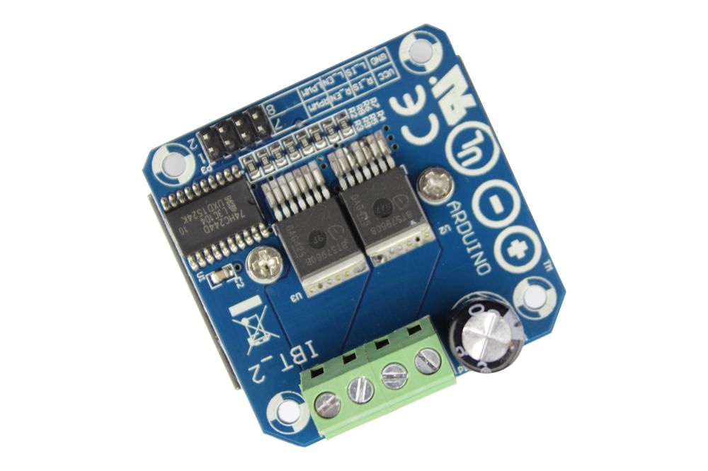 Módulo Driver Ponte H - 43a - Bts7960 - Ibt_2 -Alta Potência ...