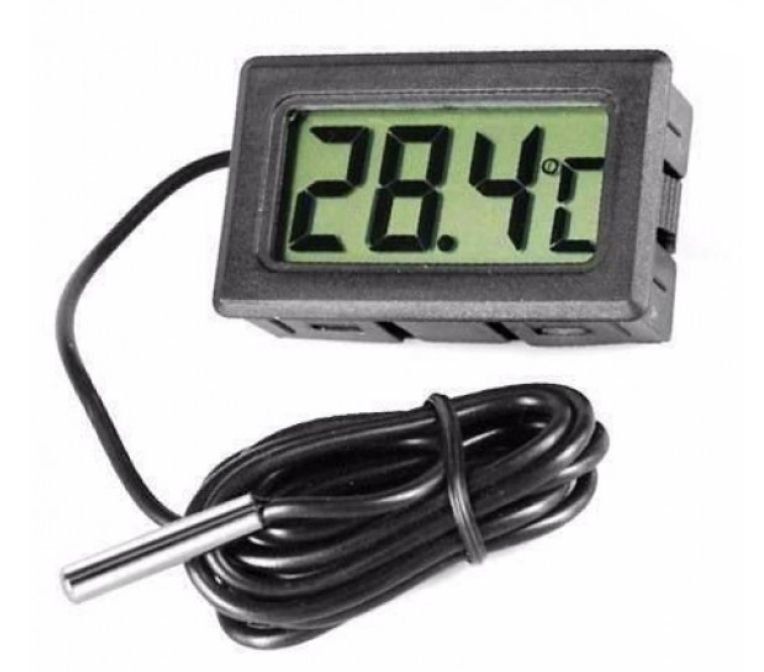 Termômetro Digital LCD para Ambientes - Eletrônica Ômega