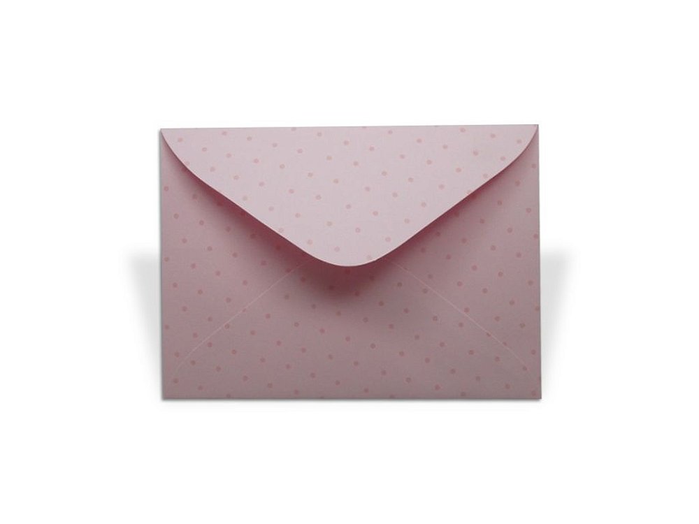 Envelopes carta Rosa Verona Decor Bolinhas Incolor - Lado Externo 10 ...