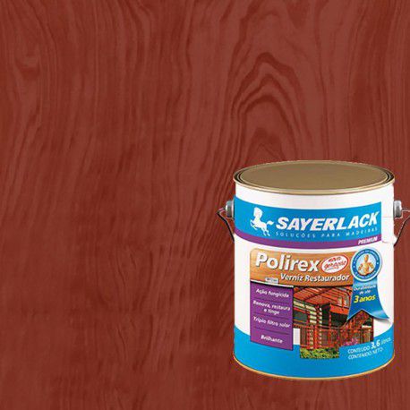 Verniz Polirex Mogno Sayerlack 3,6L - Américo Center - Materiais Para ...