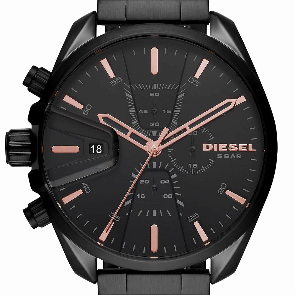 Relógio Diesel Preto Masculino DZ45241PN - 10K Sports