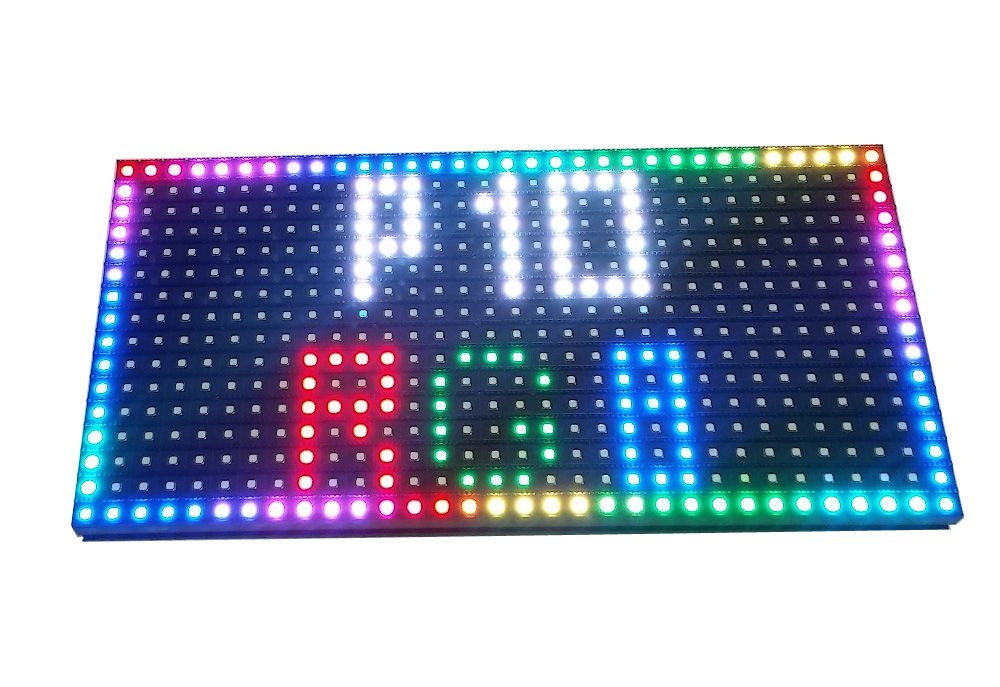 Modulo para Painel LED P10 RGB SMD 32x16cm HUB75 Externo K2479 ...