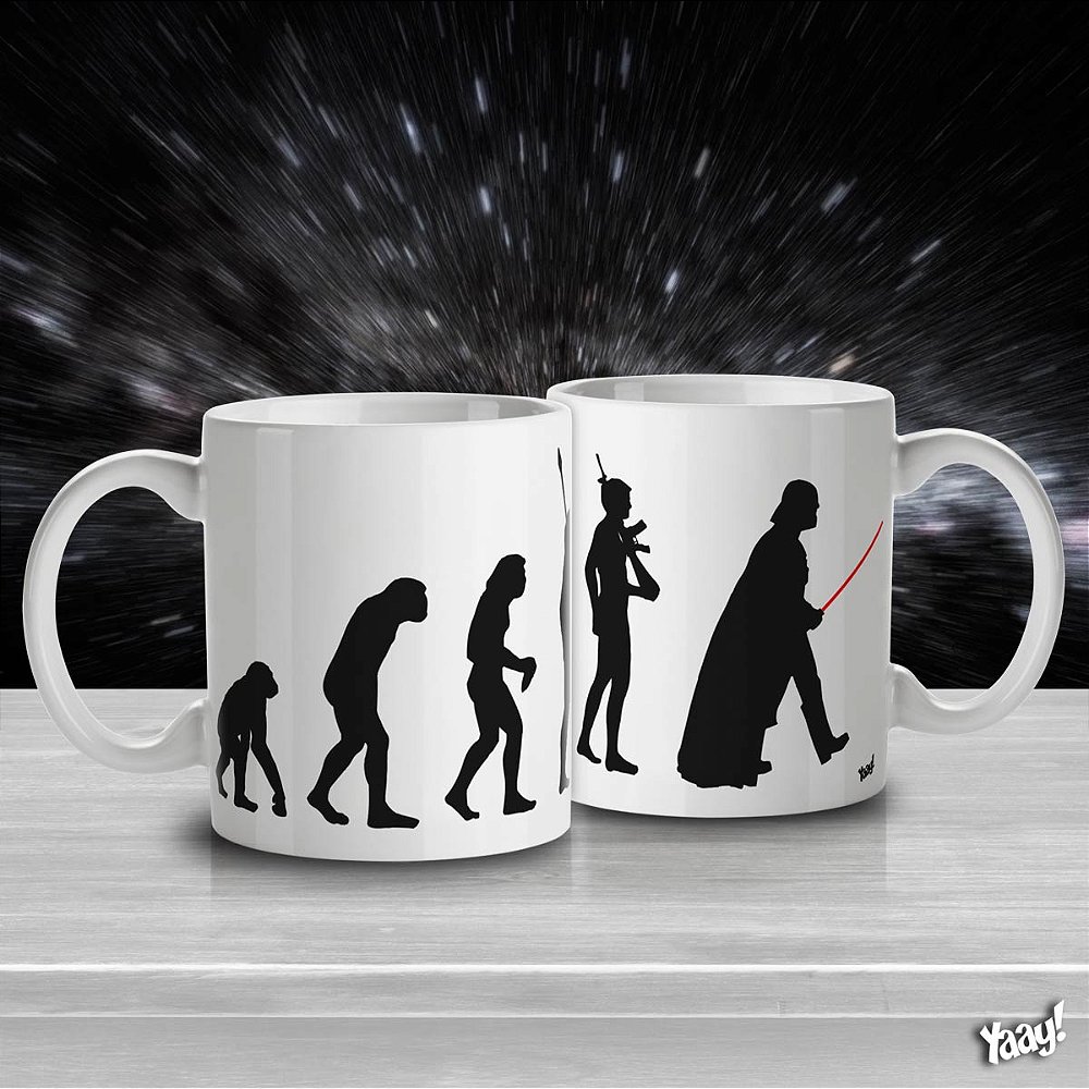 Caneca Geek Evolution - Yaay | Presentes Criativos Atacado | Decoração ...