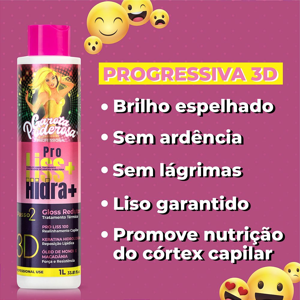 Realinhamento Proliss - Garota Poderosa Professional Kit Litro - Os melhores produtos para ...