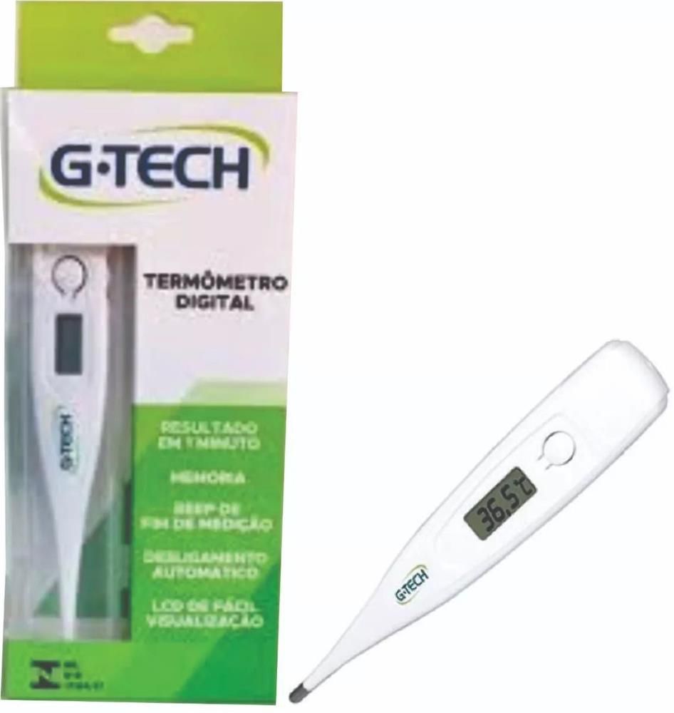Termometro Clinico Digital Branco - G-tech - EniFar Produtos Médicos e ...