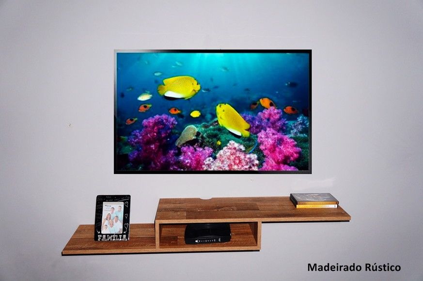 Nicho Prateleira Suspenso para TV - Bilhó Móveis