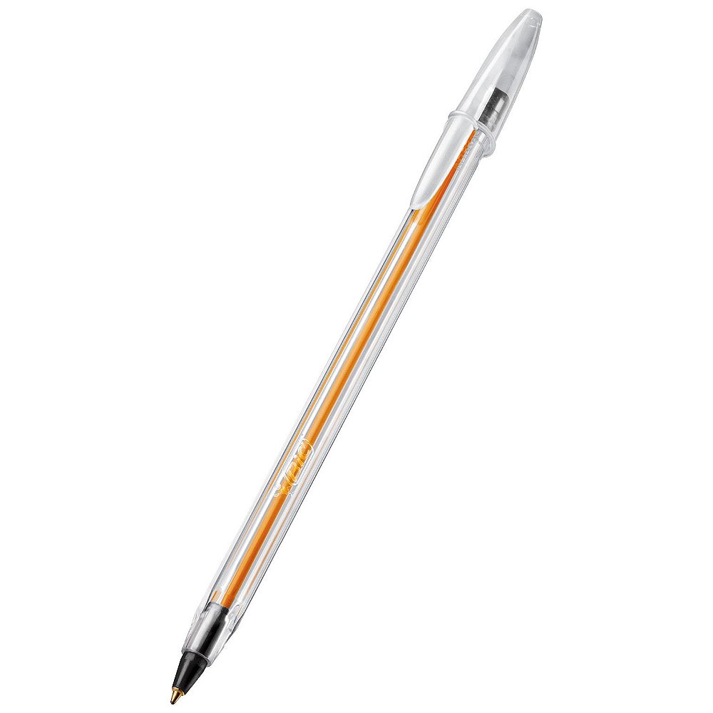 CANETA ESFEROGRÁFICA CRISTAL PRECISÃO 0.8MM PRETA - BIC - Papelaria Zap ...