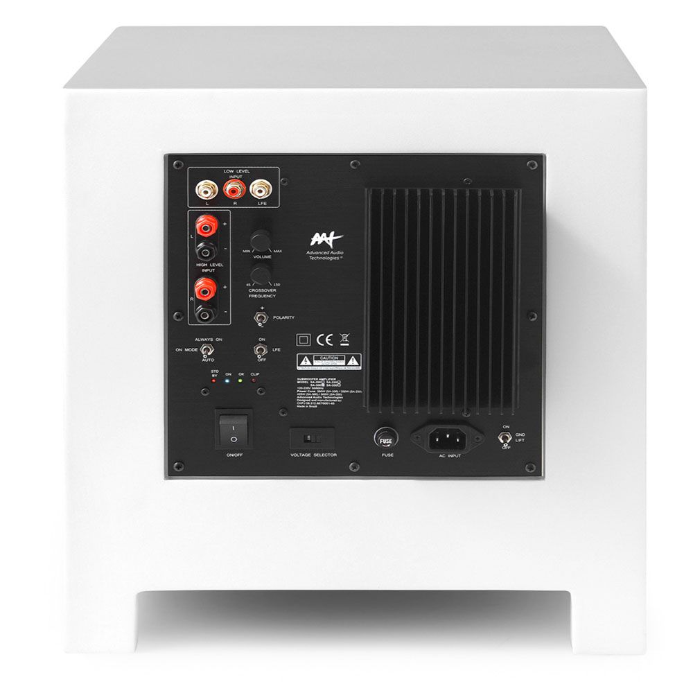 Subwoofer Ativo AAT Cube Rakt 8" 400W Rms Branco - Audio Prime ...