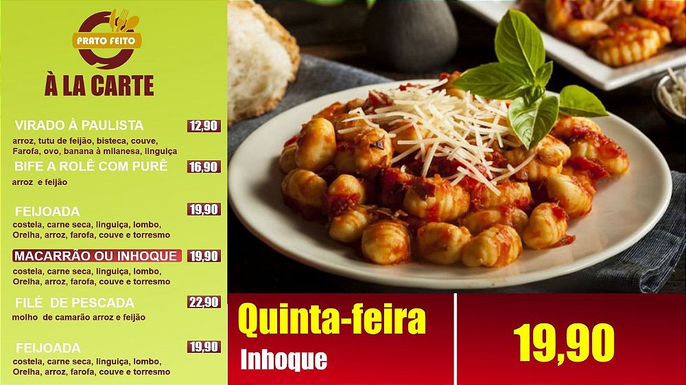 Menu Digital para Restaurante - Prato do Dia - Menu-Food: Menu Digital ...