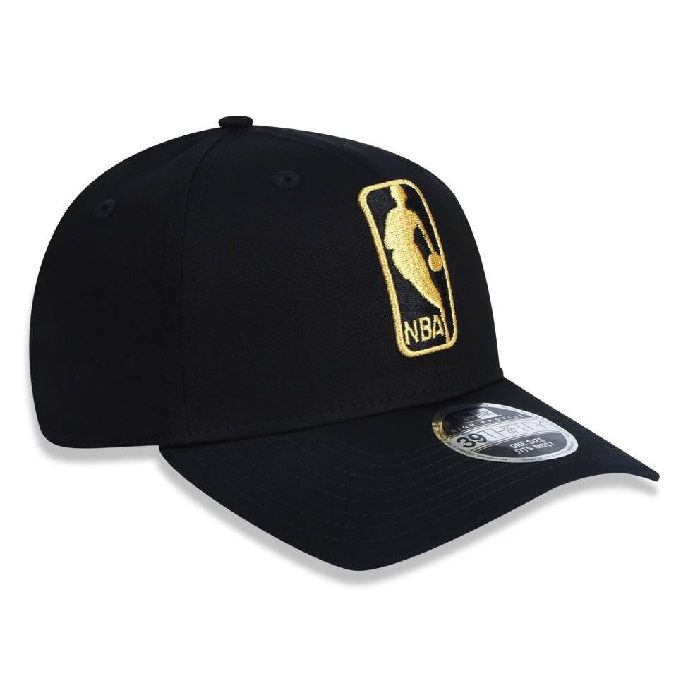 Boné NBA logo 3930 Basic Dourado e Preto - New Era - FIRST DOWN ...