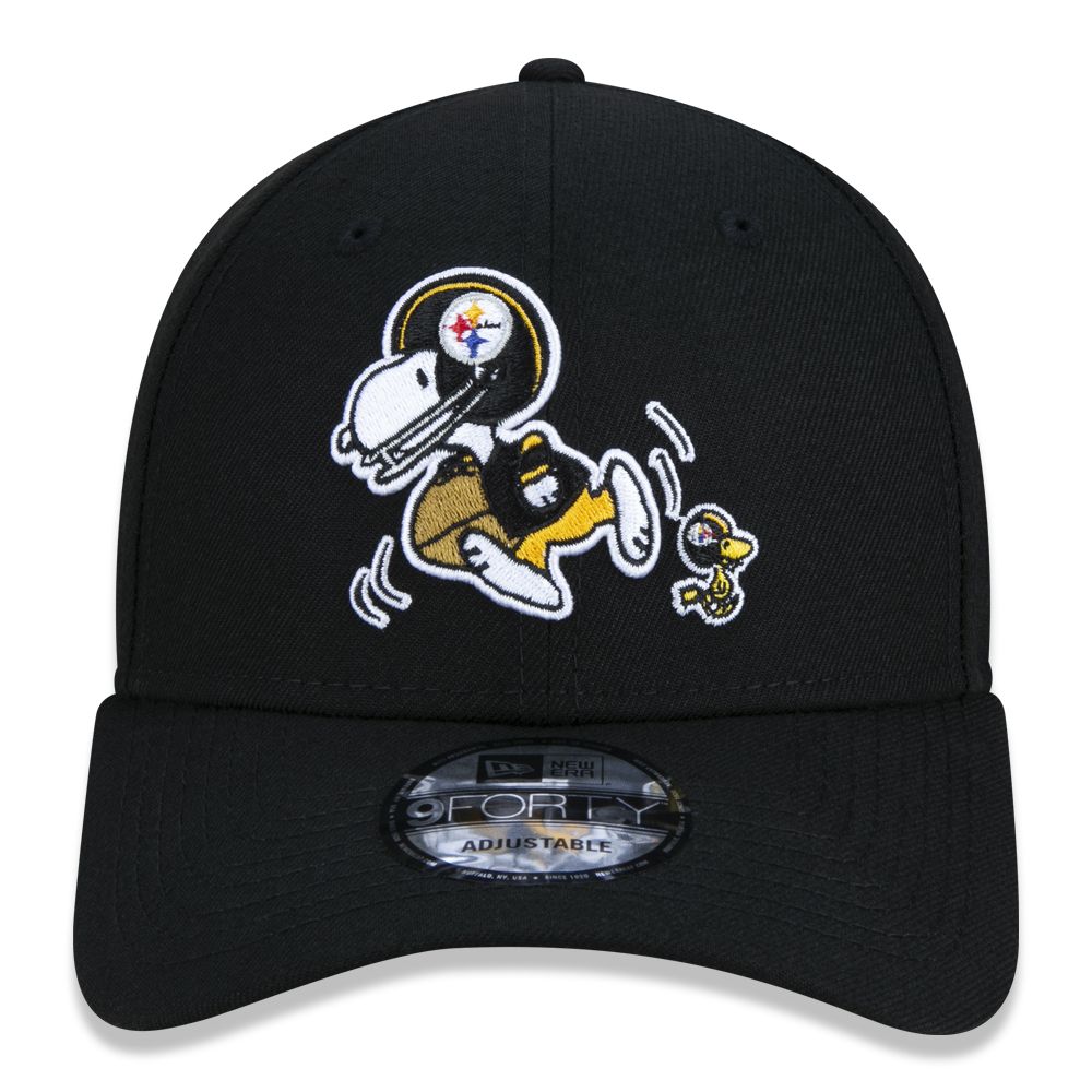 Boné Pittsburgh Steelers 940 Peanuts Snoopy Black - New Era - FIRST ...