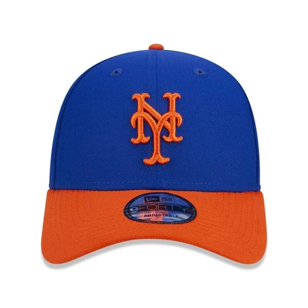 Boné New Era New York Mets 940 Team Color Aba Curva Azul MLB - FIRST ...