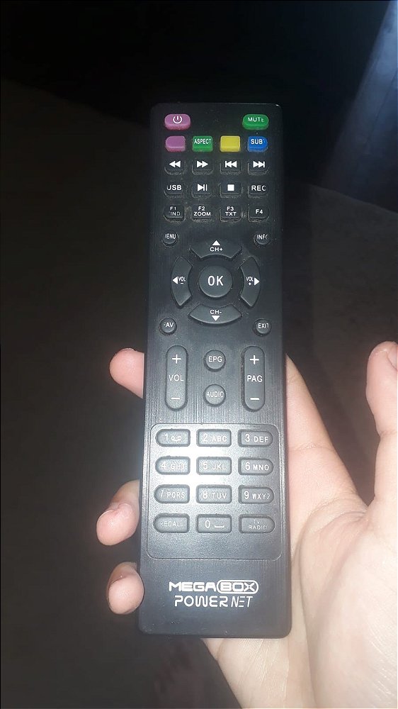 Controle Genérico Para Receptores Powernet / Megabox - EVANELETRO.COM ...
