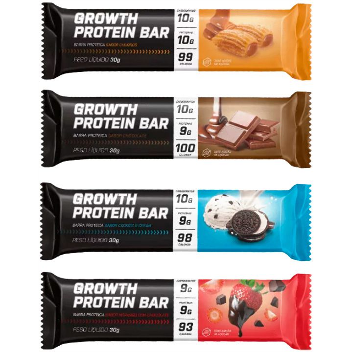 Growth Protein Bar - 30g - Growth Supplements - FITFIELD