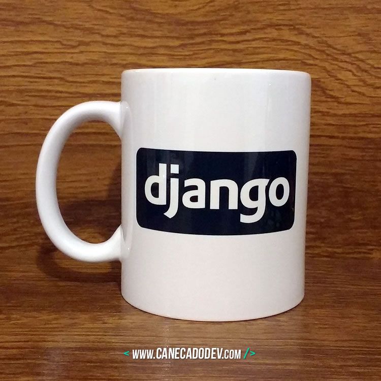 Caneca Django Python - Caneca do Dev - Canecas e produtos de programação Caneca Django Python - Caneca do Dev - Canecas e produtos de programação