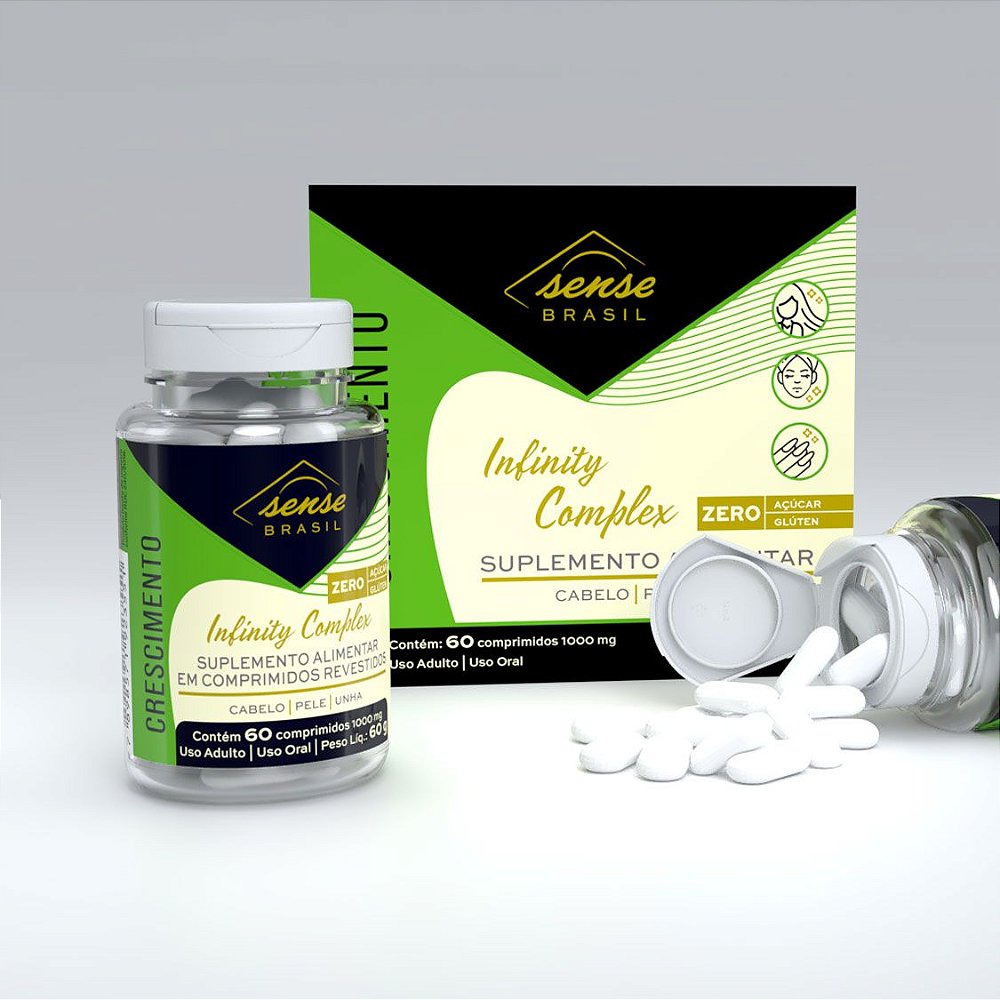Sense - Infinity Complex Complemento 60 comprimidos - Cosméticos LC ...