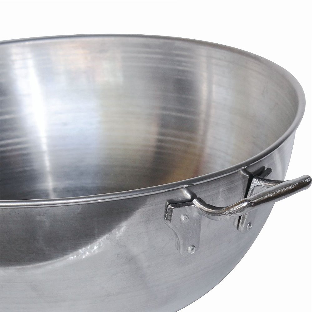Tacho de Alumínio N° 45 Para 15,8L Pasteis Salgados Batatas e Mais ...