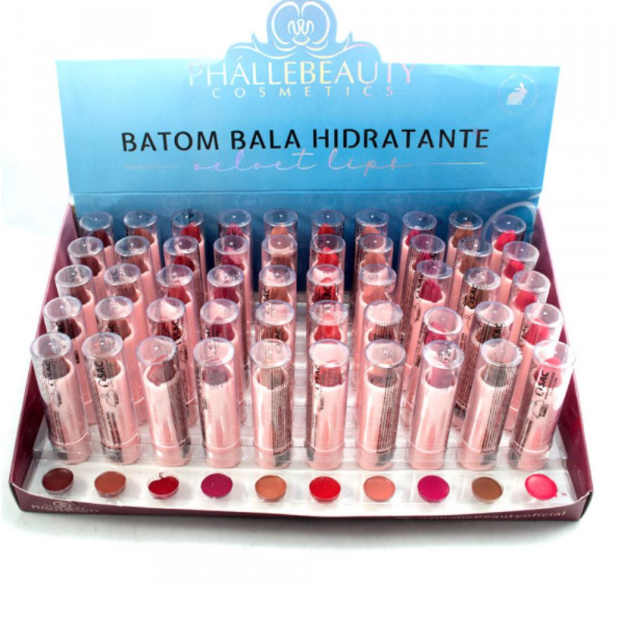 PhalleBeauty - Batom Bala Hidratante PH0300 - 10 Unids - Maquiagem em ...