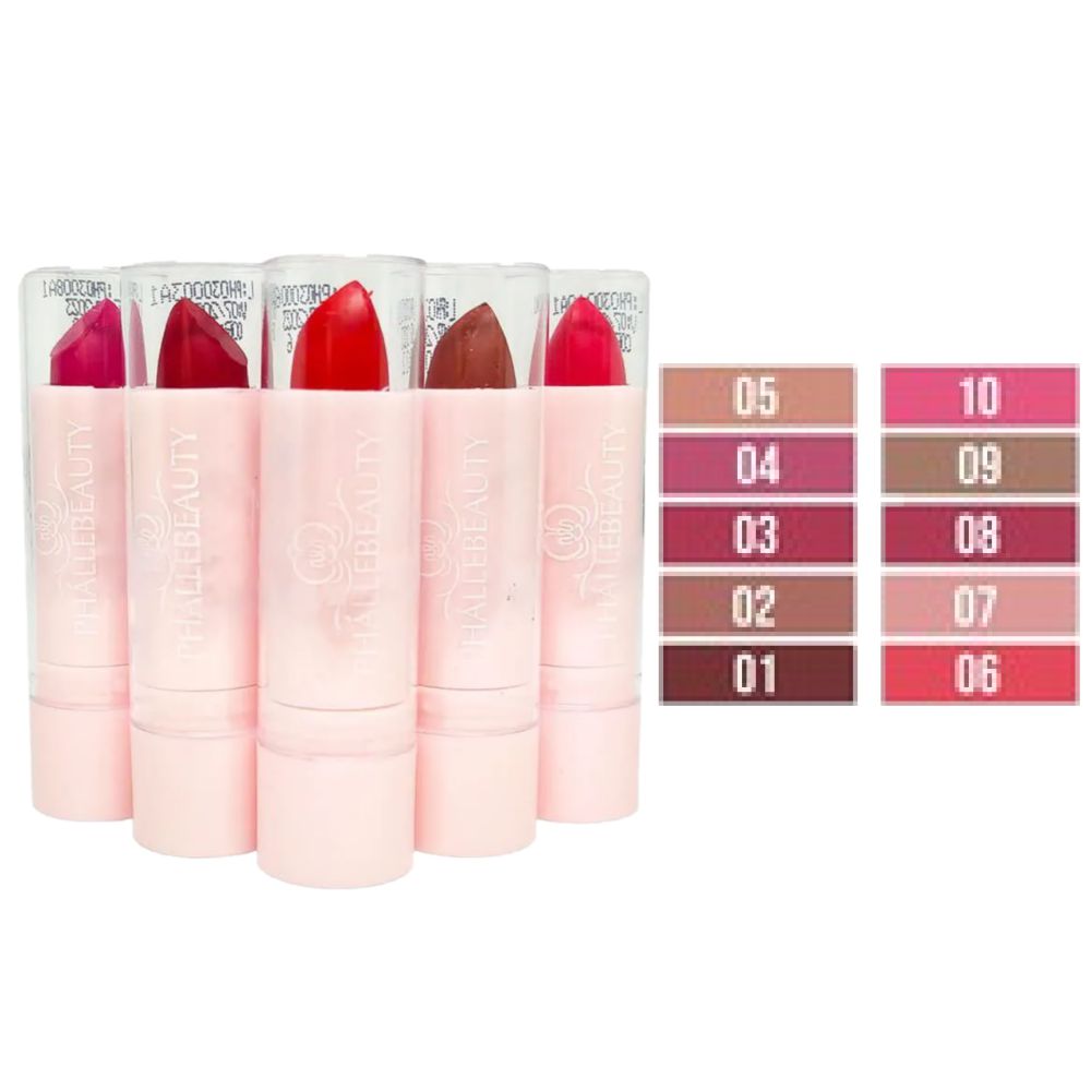 PhalleBeauty - Batom Bala Hidratante Atacado PH0300 - 50 Unids ...