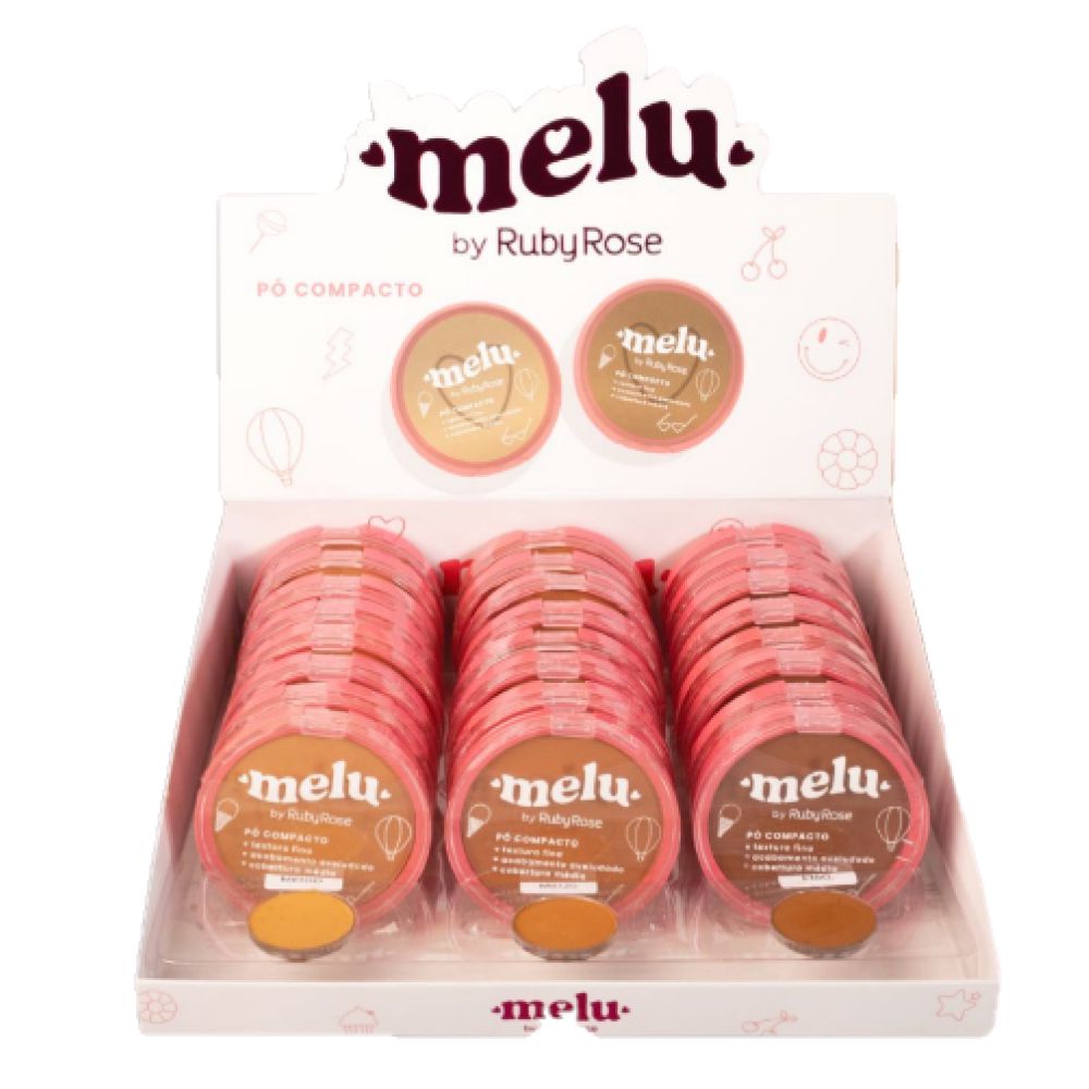 Ruby Rose - Po Compacto Melu RR853 G2 - ME100 - Maquiagem em Atacado ...