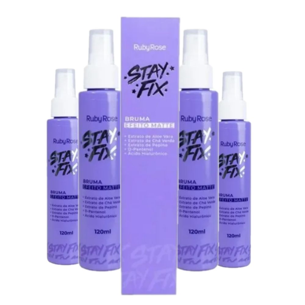 Bruma Efeito Matte Ruby Rose Stay Fix HB340 - Maquiagem em Atacado ...
