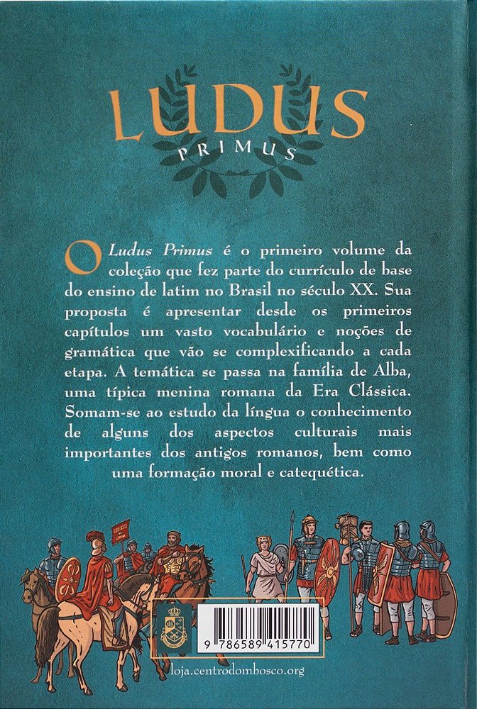 Ludus Primus - Livro de Latim Ilustrado em Capa Dura - Loja | Centro ...