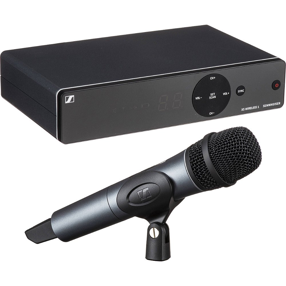 Sistema de Microfone de Mão Sem Fio Sennheiser E845 - Broadcast Video SP Sistema de Microfone de Mão Sem Fio Sennheiser E845 - Broadcast Video SP