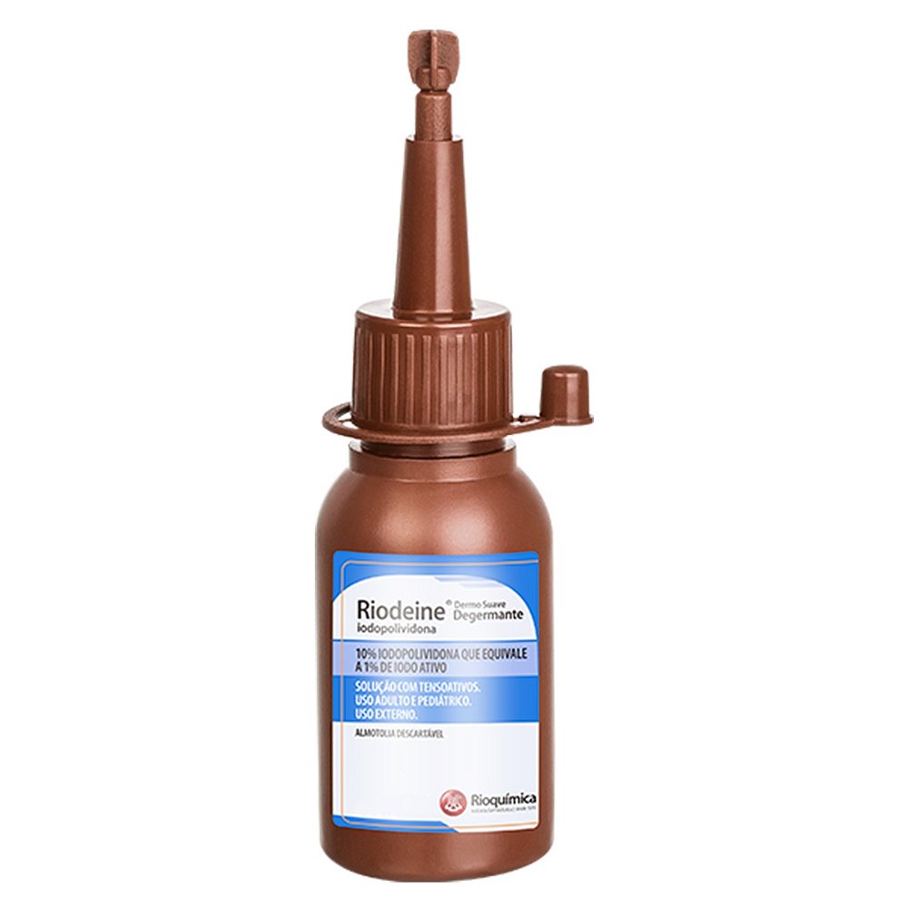 Antisseptico Riodeine Dermo Suave Degermante 100ml - Rioquimica ...