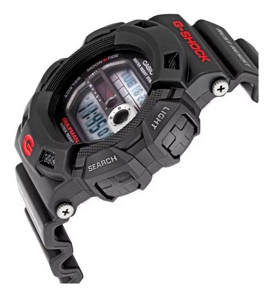 Relógio Casio G-Shock Gulfman G-9100-1DR - Titânio - Relógios NextTime