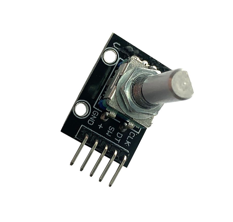Módulo Encoder Rotativo Rotary Decoder Sensor Ky 040 Piscaled Arduino Componentes