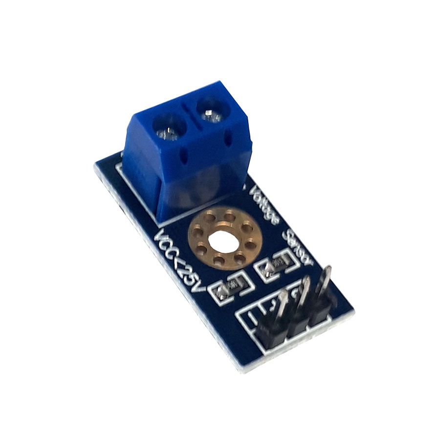 Sensor De Tensão (voltagem) - 0 até 25 Vdc - PISCALED | Arduino ...