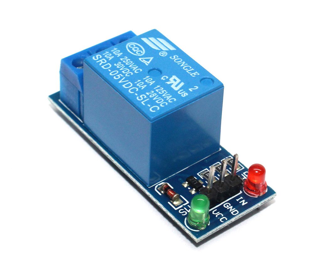 Módulo Relé 1 Canal 5v Com Led Indicativo - 220v/110v 10a - PISCALED ...
