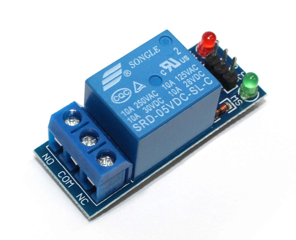 Módulo Relé 1 Canal 5v Com Led Indicativo - 220v/110v 10a - PISCALED ...