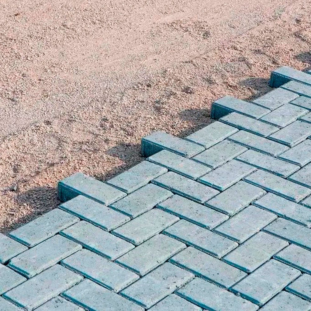 Forma Plástica Dupla Para Bloquete Tijolo Para Calçamento Rua 20x10x10 ...