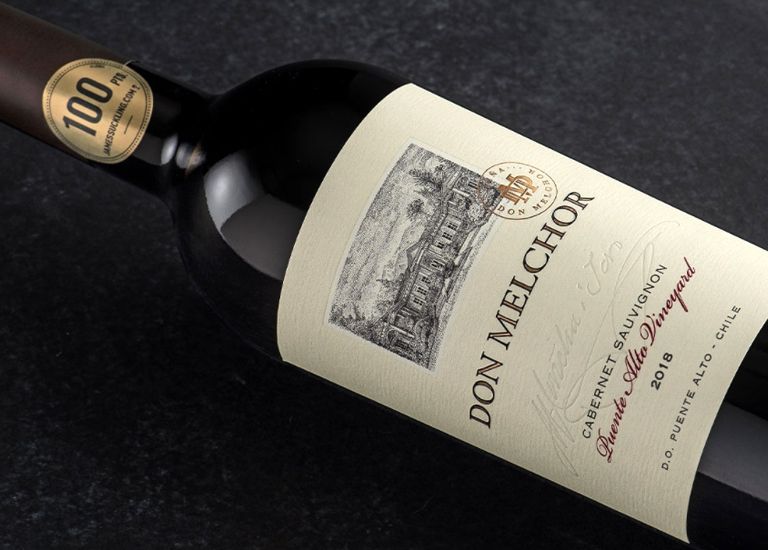 Don Melchor Cabernet Sauvignon 2018 JS - 100 Pts. - Wineface Store