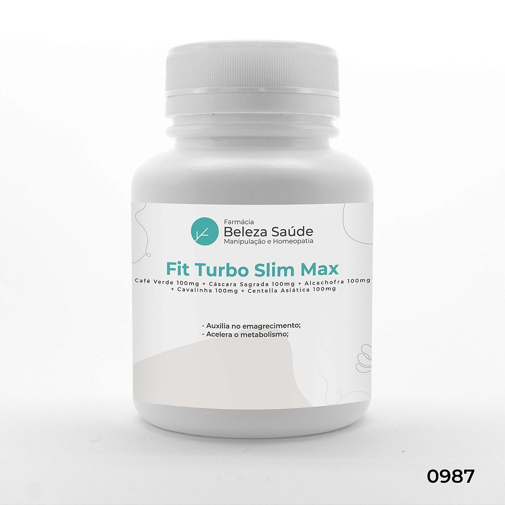 Fit Turbo Slim Max para Emagrecer Rápido | Farmácia de Manipulação ...
