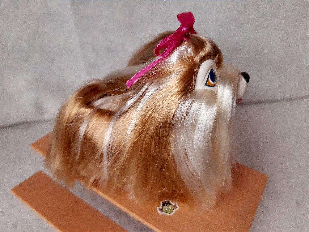 Cachorro Fofi dogs fashion de fita rosa, cor de maravilha, Hasbro 89 ...