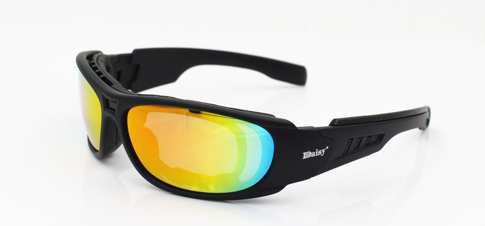 Óculos Daisy C6 Militar Tático Tiro Ipsc Suporte Lentes Grau - Compre e Cia