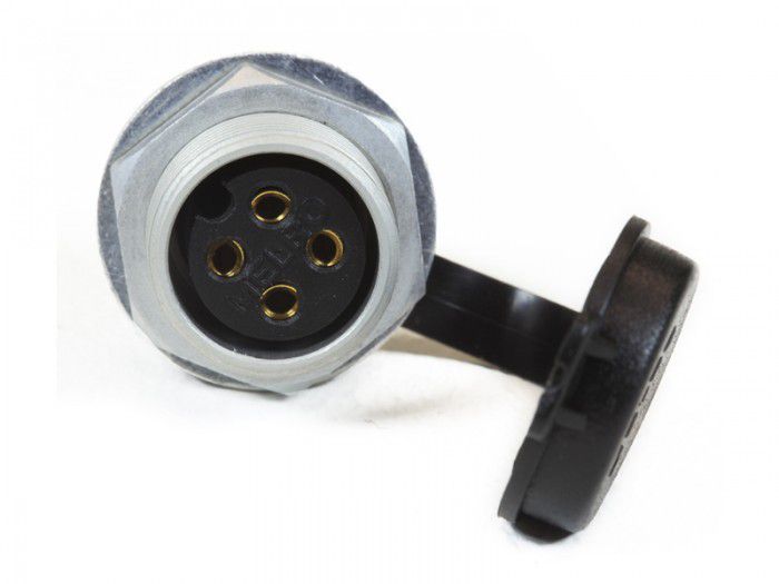 CONECTOR 4 PINOS FEMEA CCR4 IN SAG1007 - FUSÃO PEÇAS E MAQUINAS