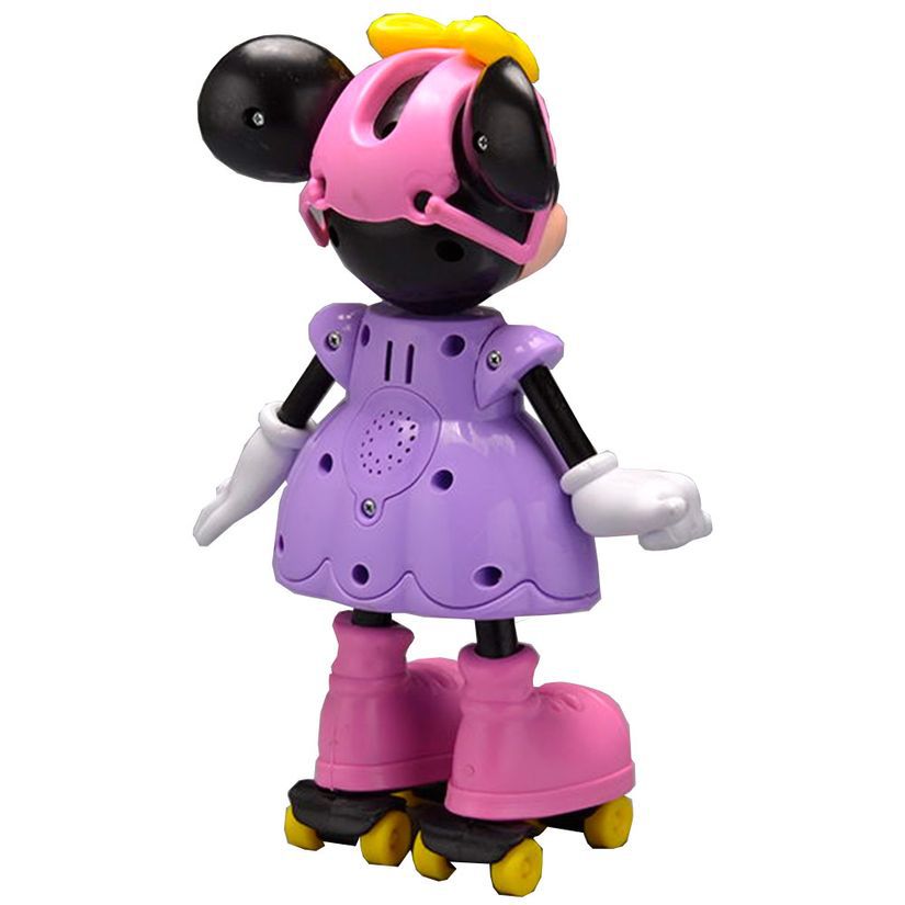 Brinquedo Infantil Boneca Minnie Patinadora Com Patins Elka ...