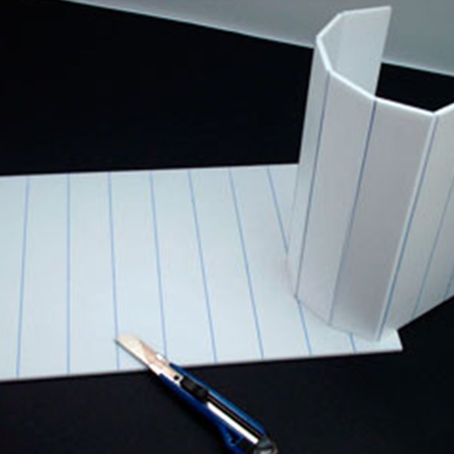 Placa Flexivel Pluma 5mm - 65cmx50cm Branca LA PLUMA Rizzo Embalagens ...