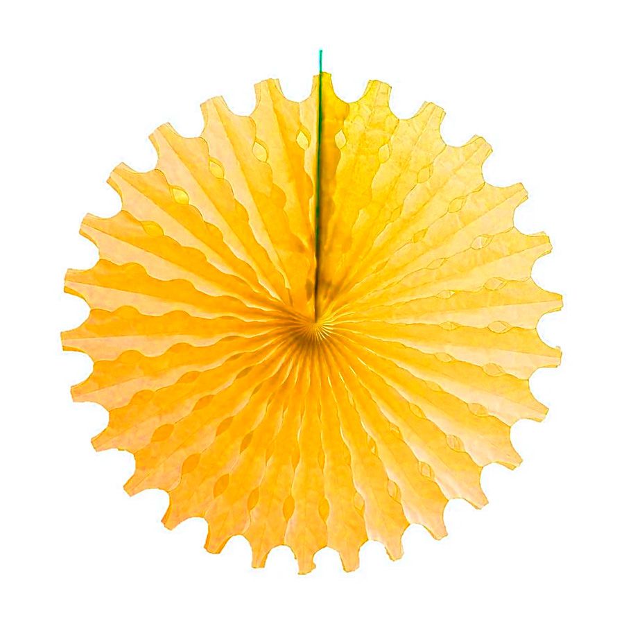 Leque Pop Amarelo Nº 49 - 49 cm - 1 unidade - Rizzo Embalagens - Rizzo ...