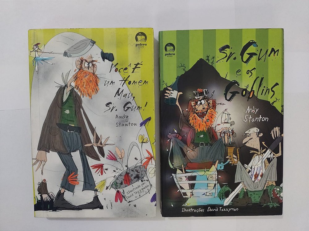 Sr. Gum e os Goblins + Você é um Homem Mau, Sr. Gum! - Andy Stanton ...