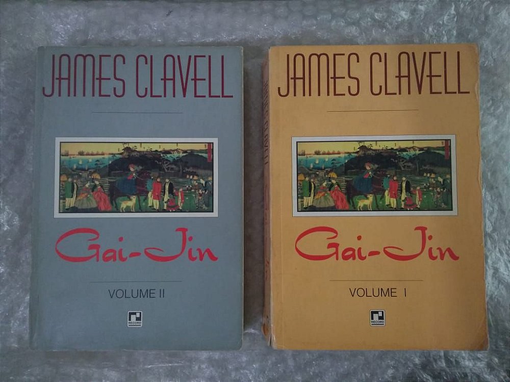 Coleção Gai-Jin Volumes 1 e 2 - James Clavell - Seboterapia - Livros