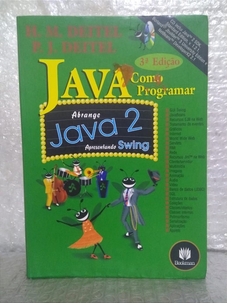 Java Como Programar - H. M. Deitel e P. J. Deitel - Seboterapia - Livros Java Como Programar - H. M. Deitel e P. J. Deitel - Seboterapia - Livros