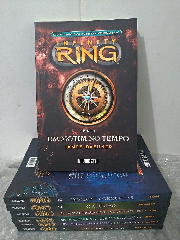 Coleção Infinity Ring - James Dashner C/7 Volumes - Seboterapia - Livros