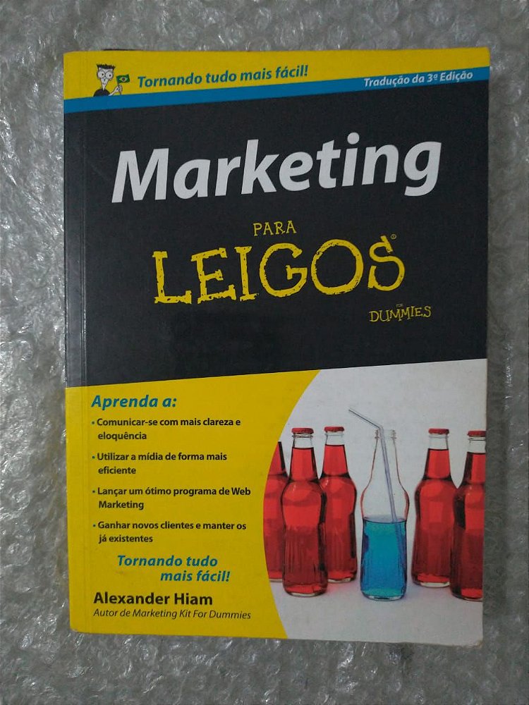 Marketing Para Leigos - Alexander Hiam - Seboterapia - Livros