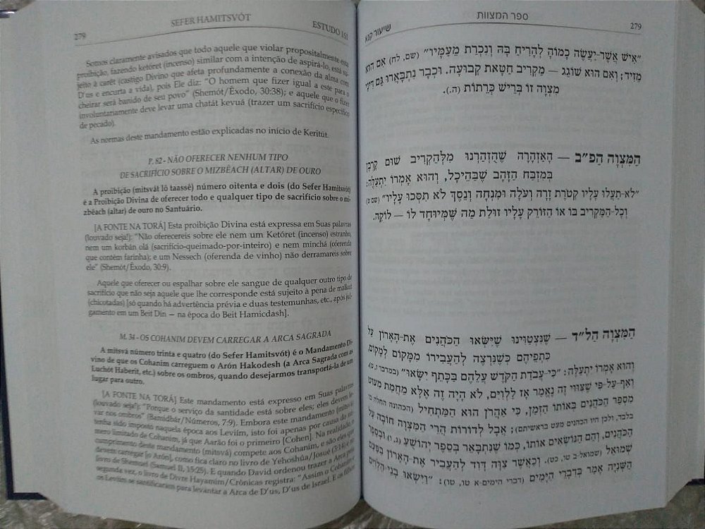 Sefer Hamitsvót do Rambam - 613 Mandamentos - Seboterapia - Livros
